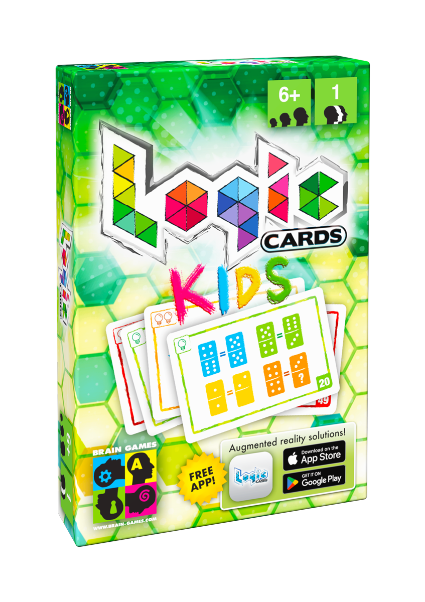 Logic Cards Kids brain teaser – Brain Games Publishing