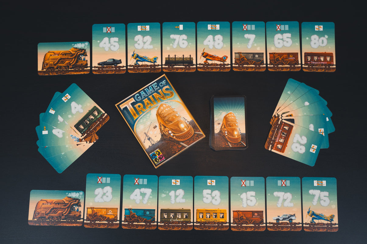 Game of Trains family board game – Brain Games Publishing