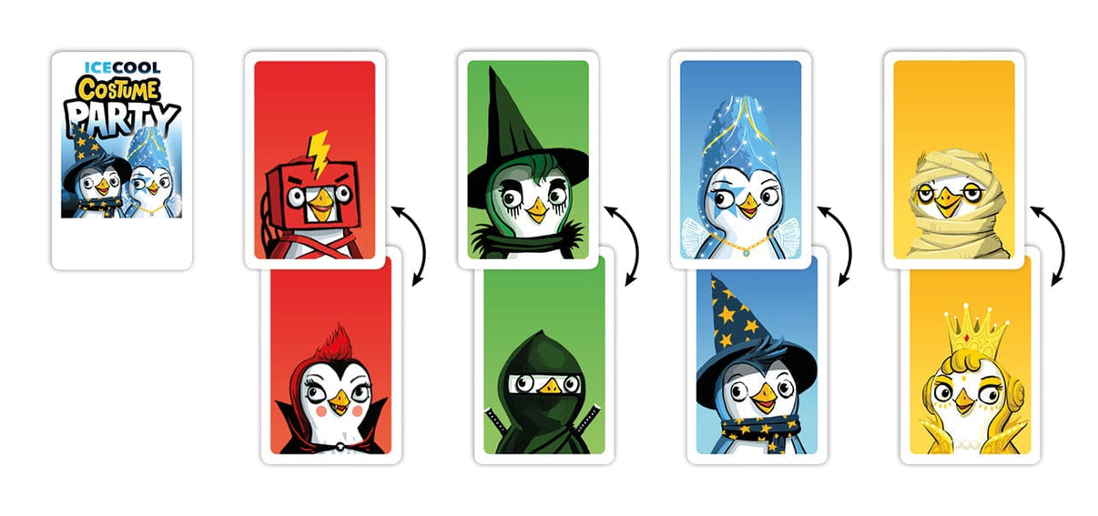 ICECOOL promo: Costume party board game expansion – Brain Games Publishing