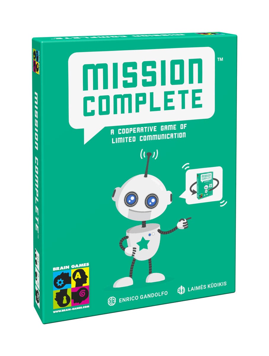 Mission Complete family board game – Brain Games Publishing