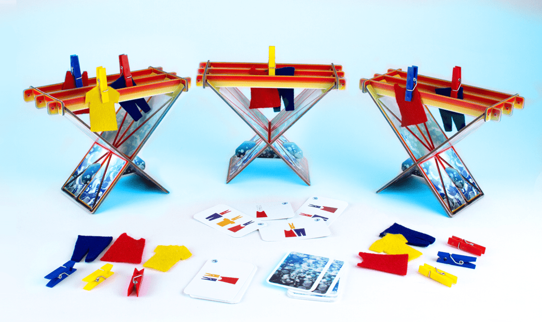 Wash Dash kids board game – Brain Games Publishing