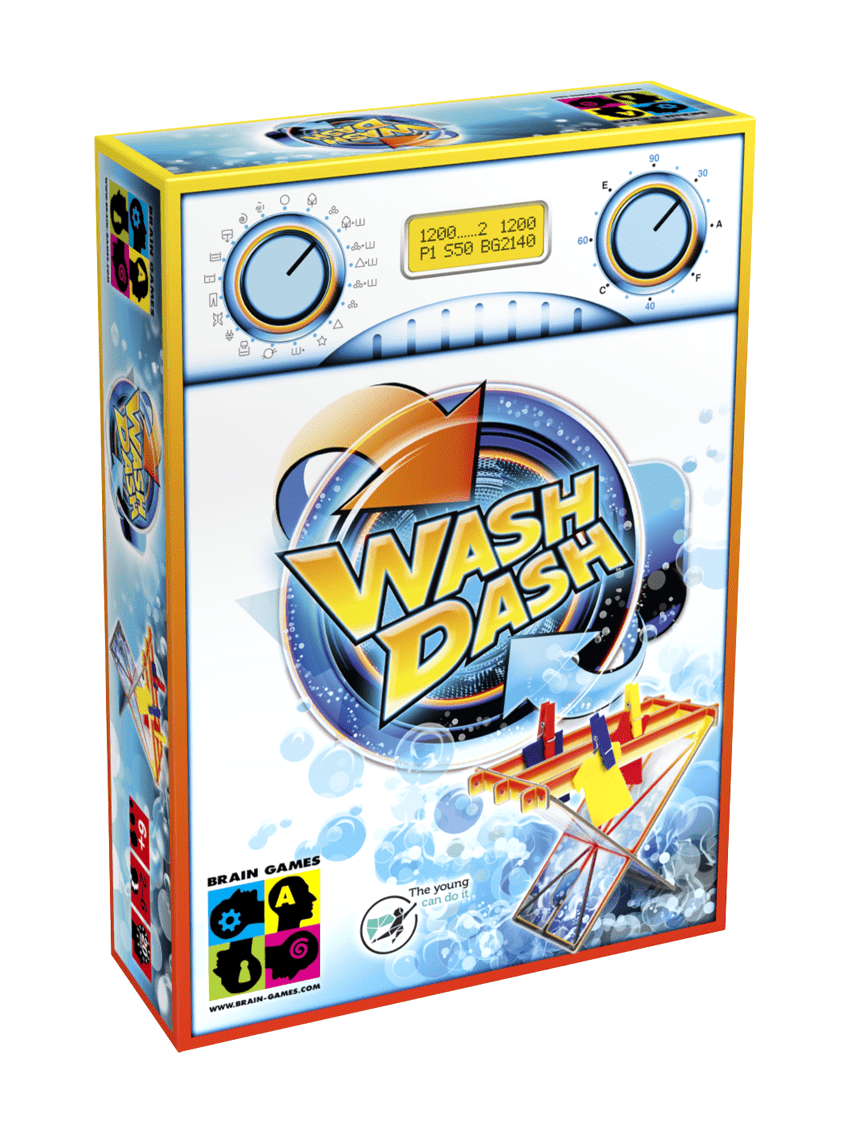 Wash Dash kids board game – Brain Games Publishing